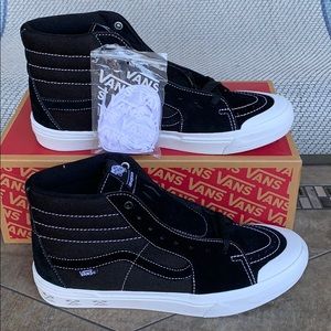 Vans | Shoes | Vans Sk8hi Pro Bmx Demolition Blackwhite Mens | Poshmark